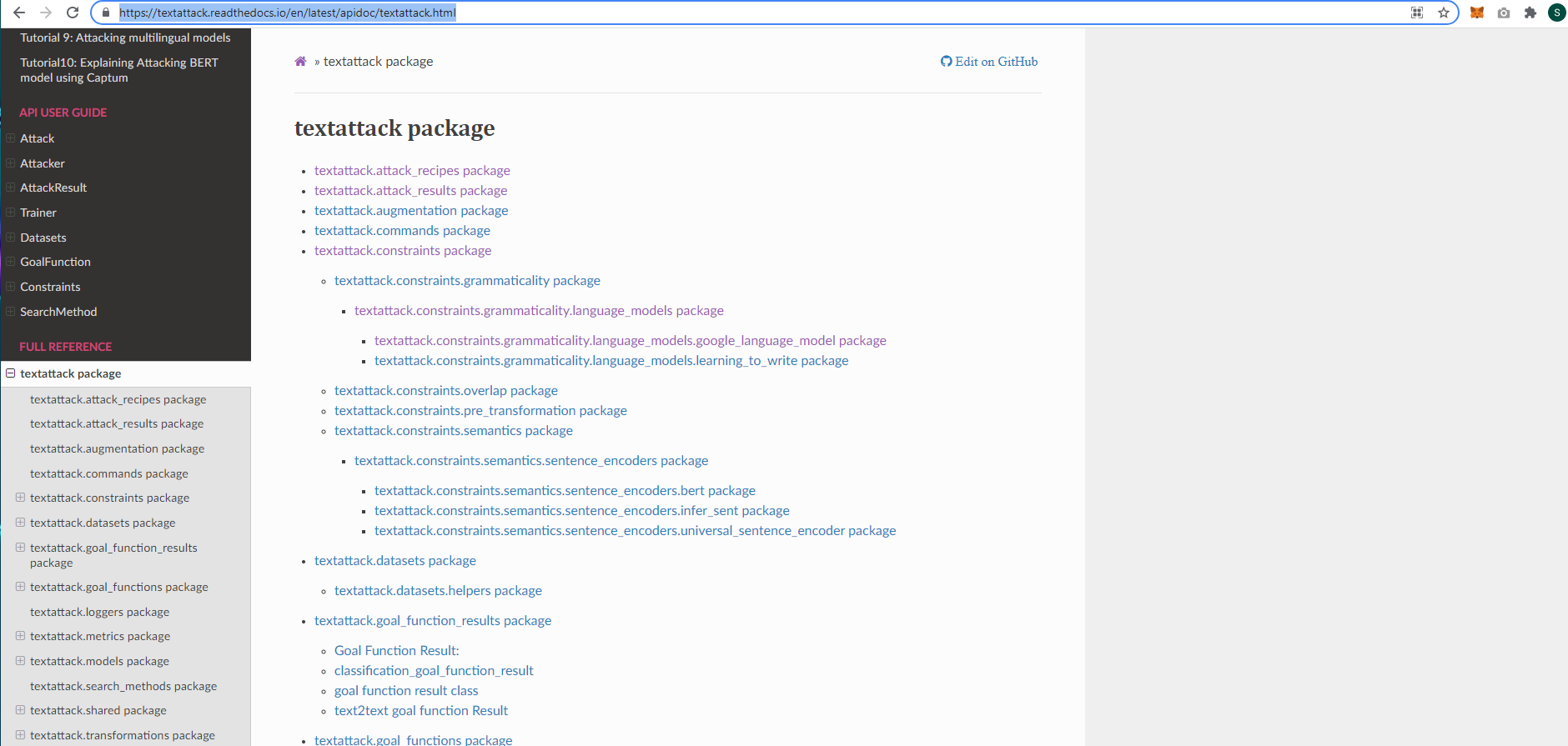 apidocs have disappeared? · Issue #568 · QData/TextAttack · GitHub