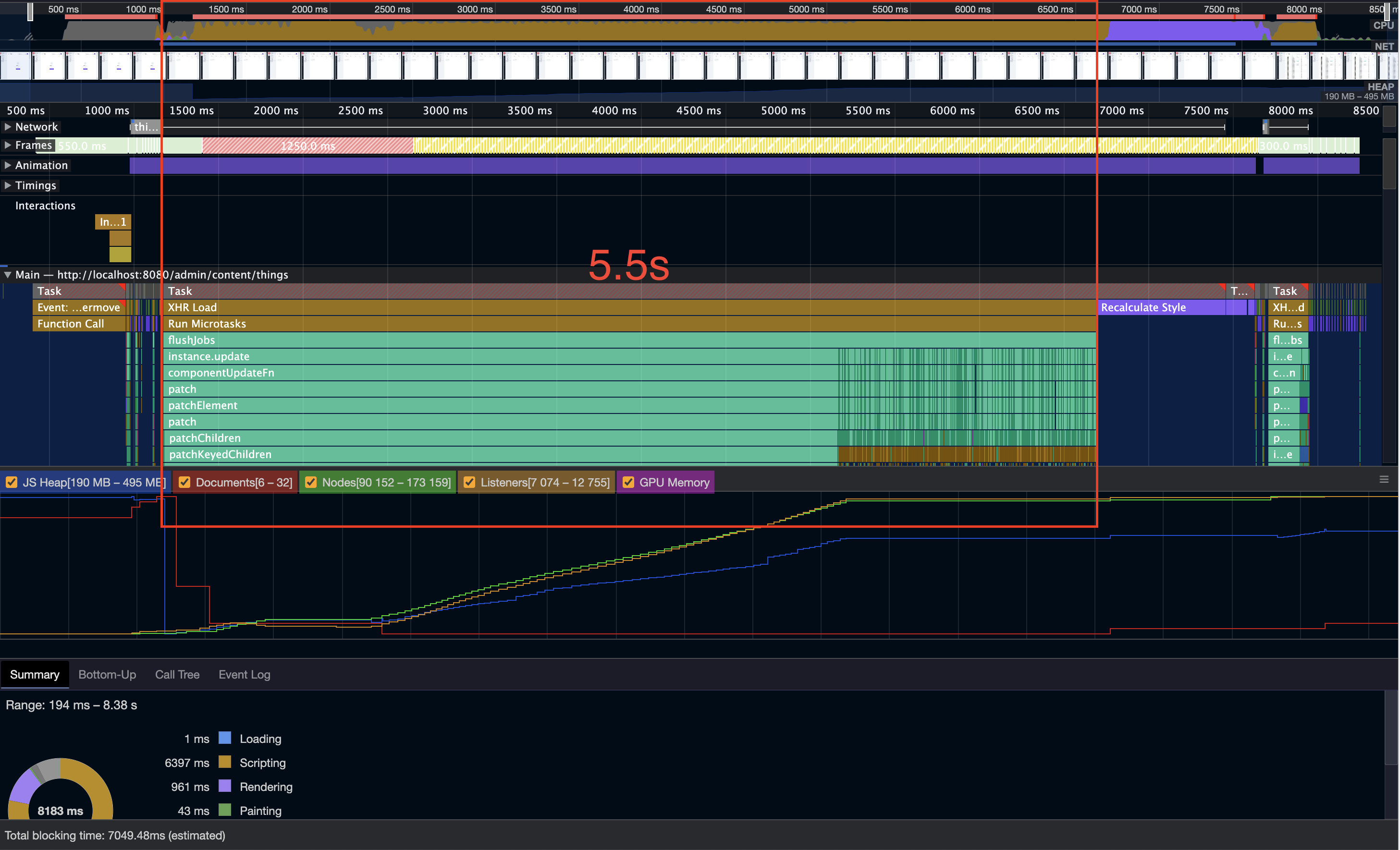 v-table Content view loading slow · Issue #17365 · directus/directus · GitHub