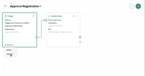 Can T Set Flow To Inactive On Flow Item Page · Issue 19086 · Directus Directus · Github