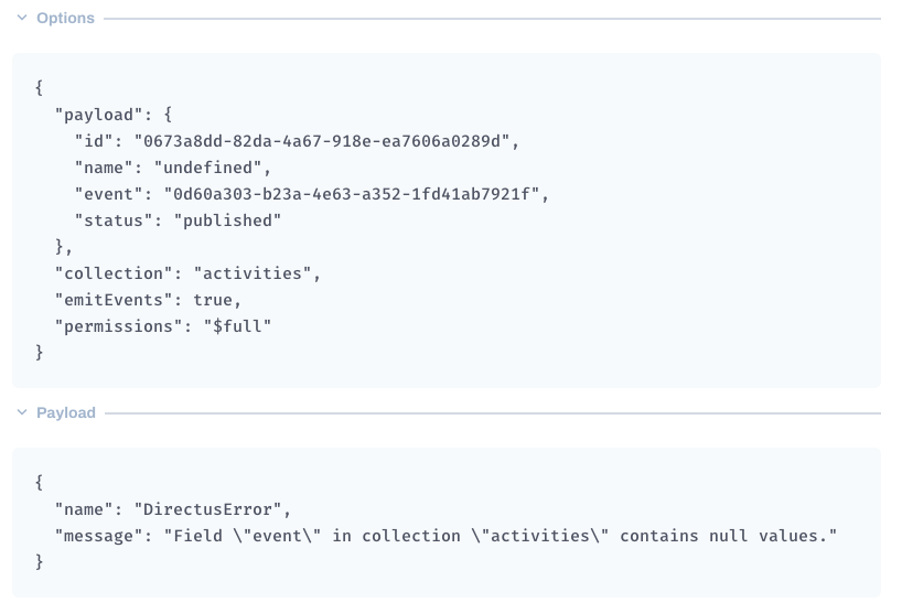 Import, flows and api not working inserting with relation · Issue #19635 · directus/directus ...