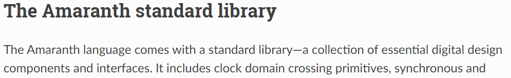 How to adding a new component ? · Issue #857 · amaranth-lang/amaranth · GitHub