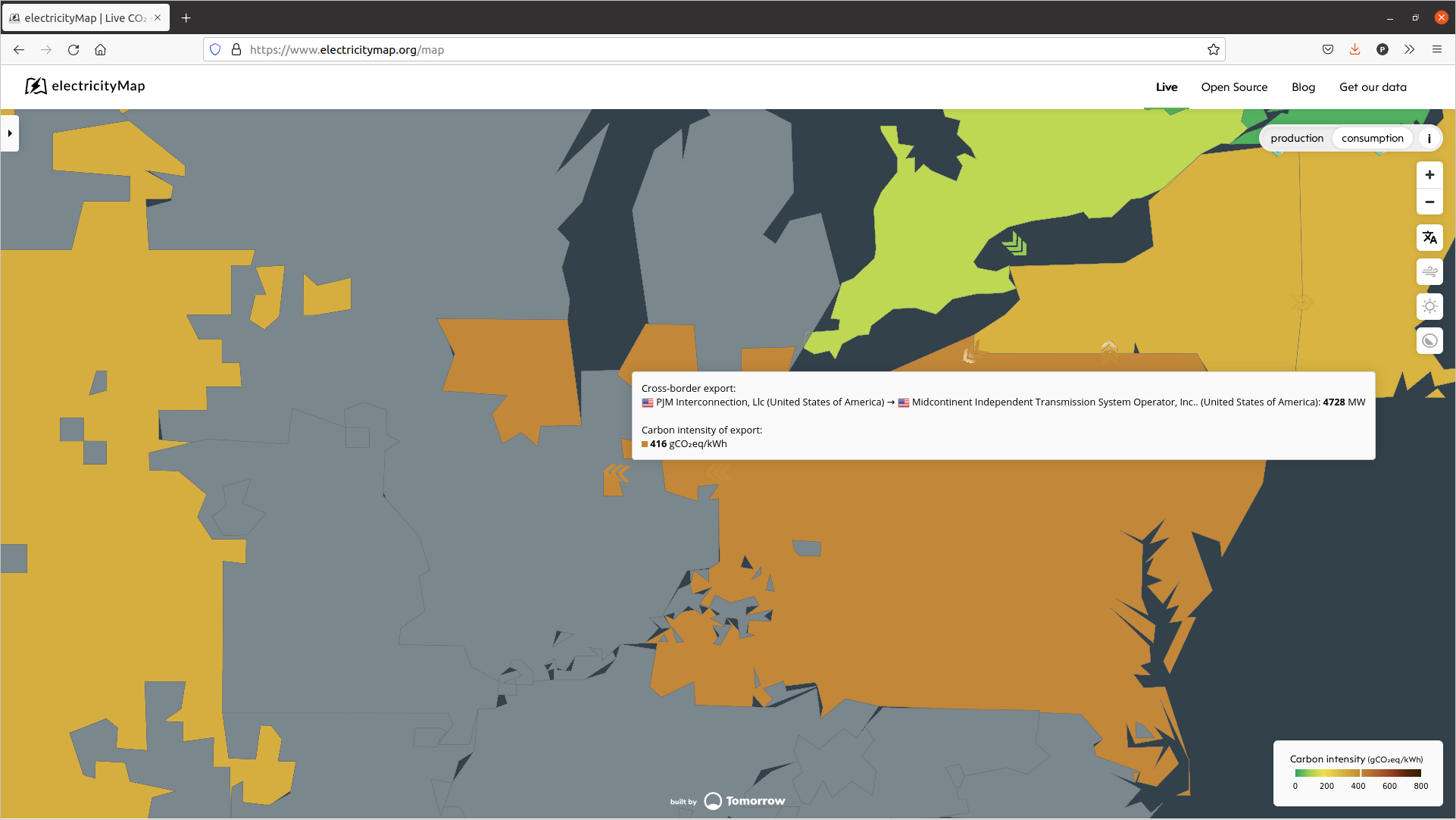 [bug][frontend] USA - Doubled PJM exchange arrows · Issue #3330 · electricitymaps ...