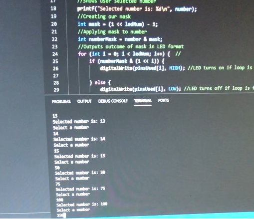 GitHub - AdamJohnsonMI/BinaryGPIO: Decimal to binary conversion with ...