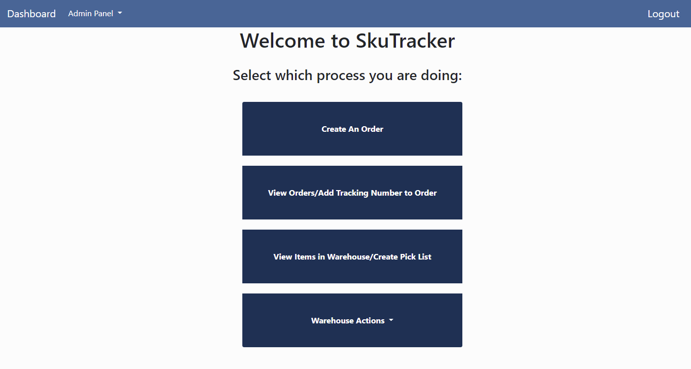GitHub - AdamJohnsonMI/SkuTracker: Extensive inventory management app