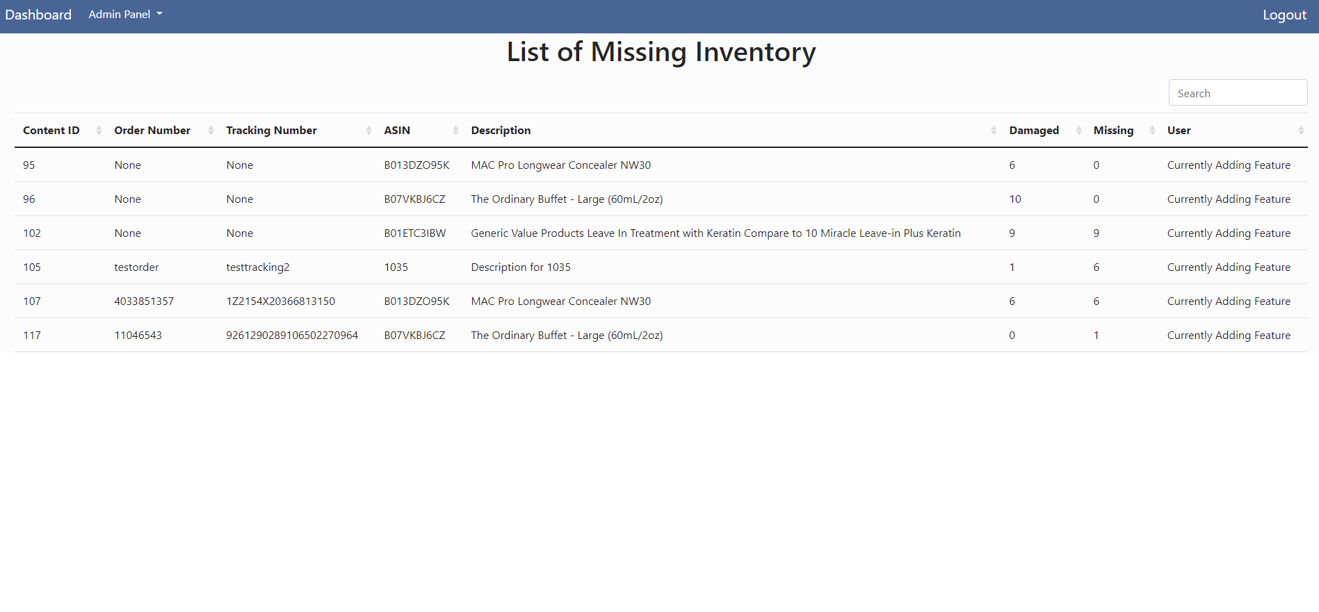 GitHub - AdamJohnsonMI/SkuTracker: Extensive inventory management app