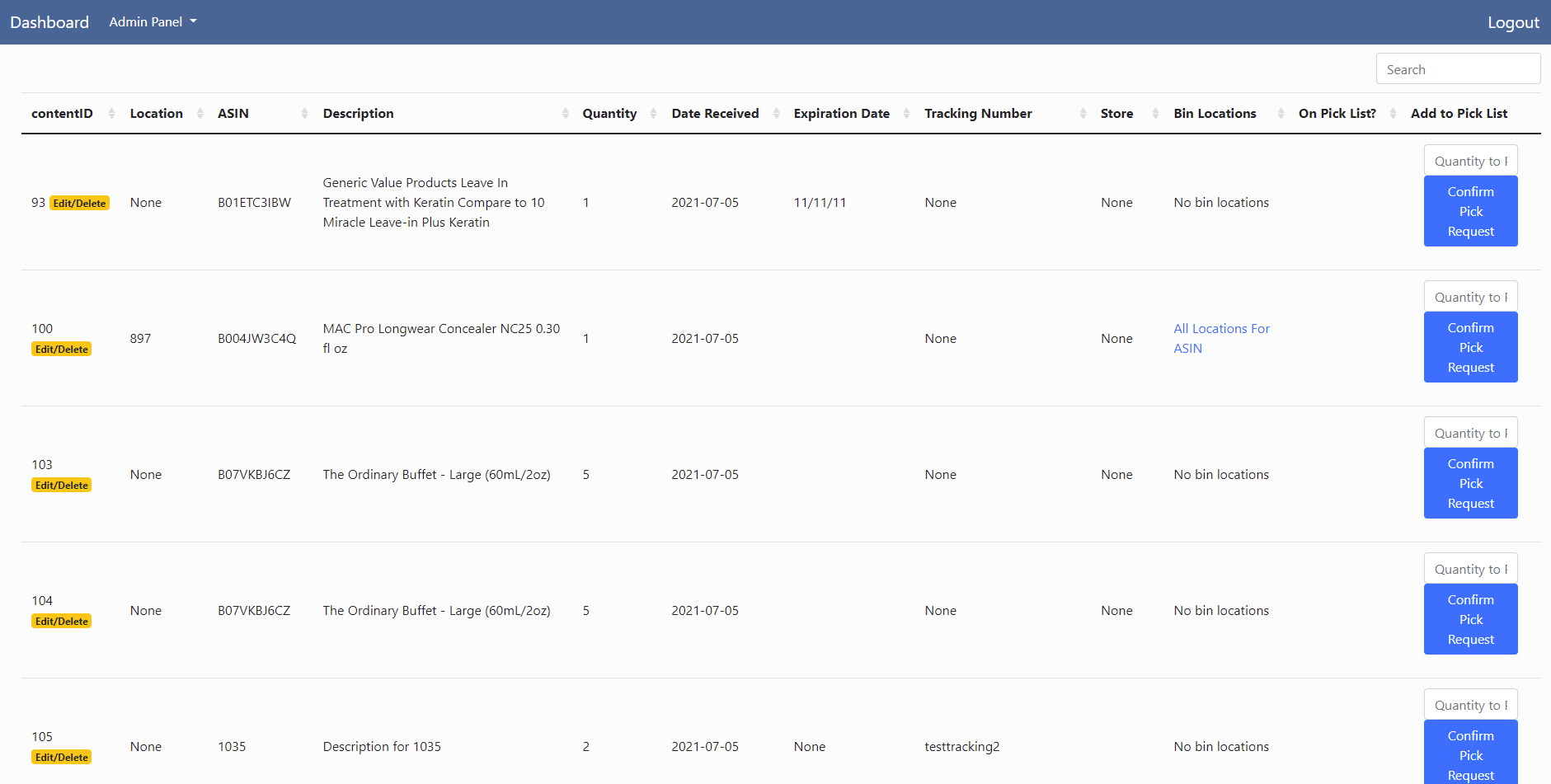 GitHub - AdamJohnsonMI/SkuTracker: Extensive inventory management app