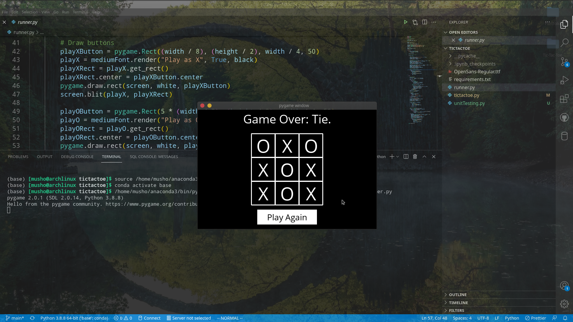 GitHub - mushahidmehdi/Tic-Tac-Toe-AI: Using Minimax algorithm ...