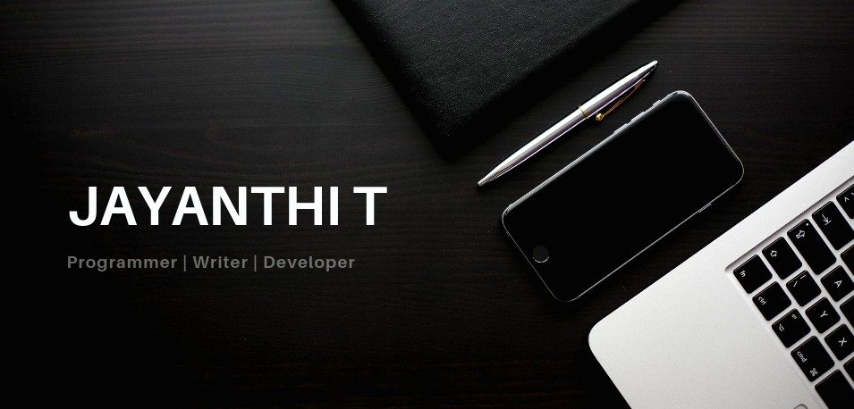 Jayanthi T Github