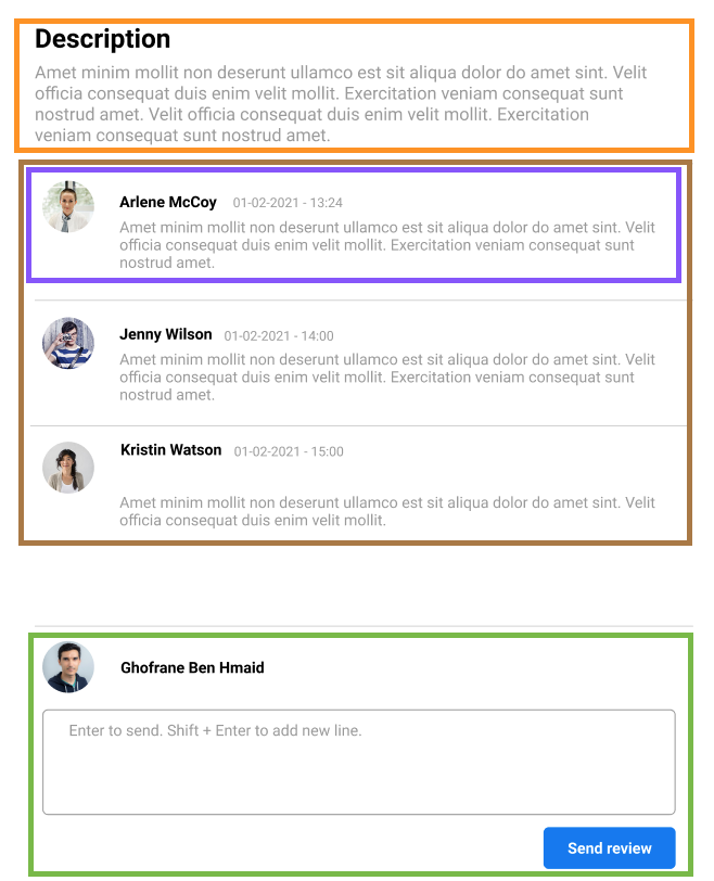 Review Input Component for CV Review · Issue #90 · HackYourFuture-CPH/rate-my-cv · GitHub