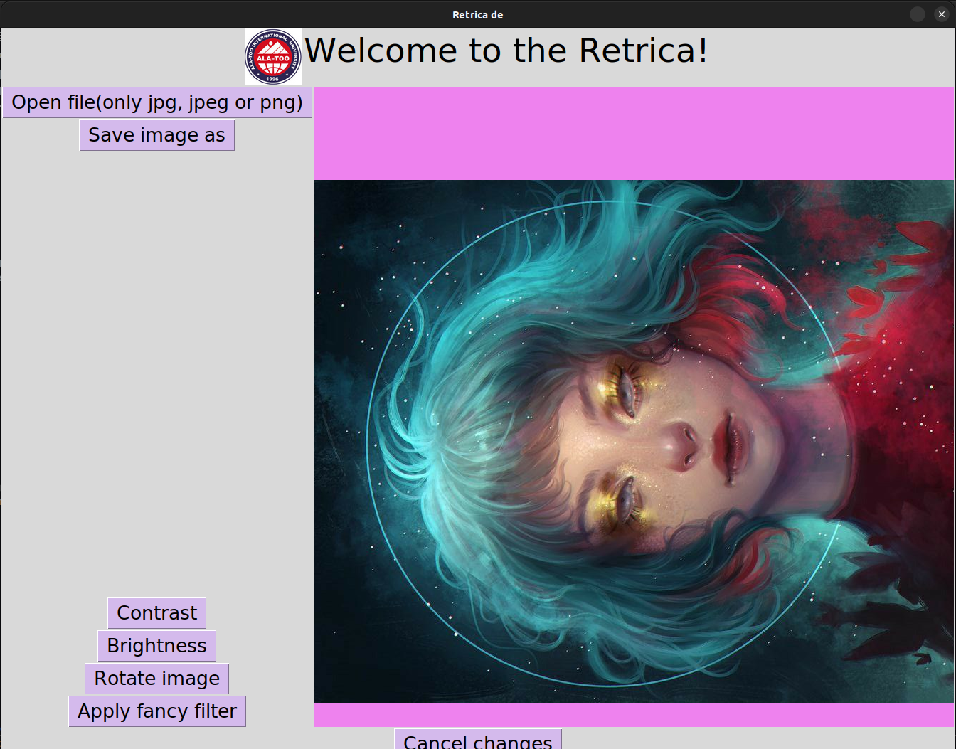 GitHub - zafirazz/photo-editor: Retrica - a photo editing app that was created with Tkinter GUI ...