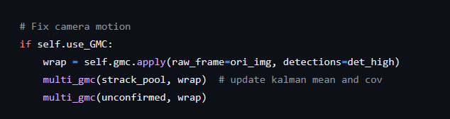有关相机运动补偿的问题 · Issue #58 · JackWoo0831/Yolov7-tracker · GitHub