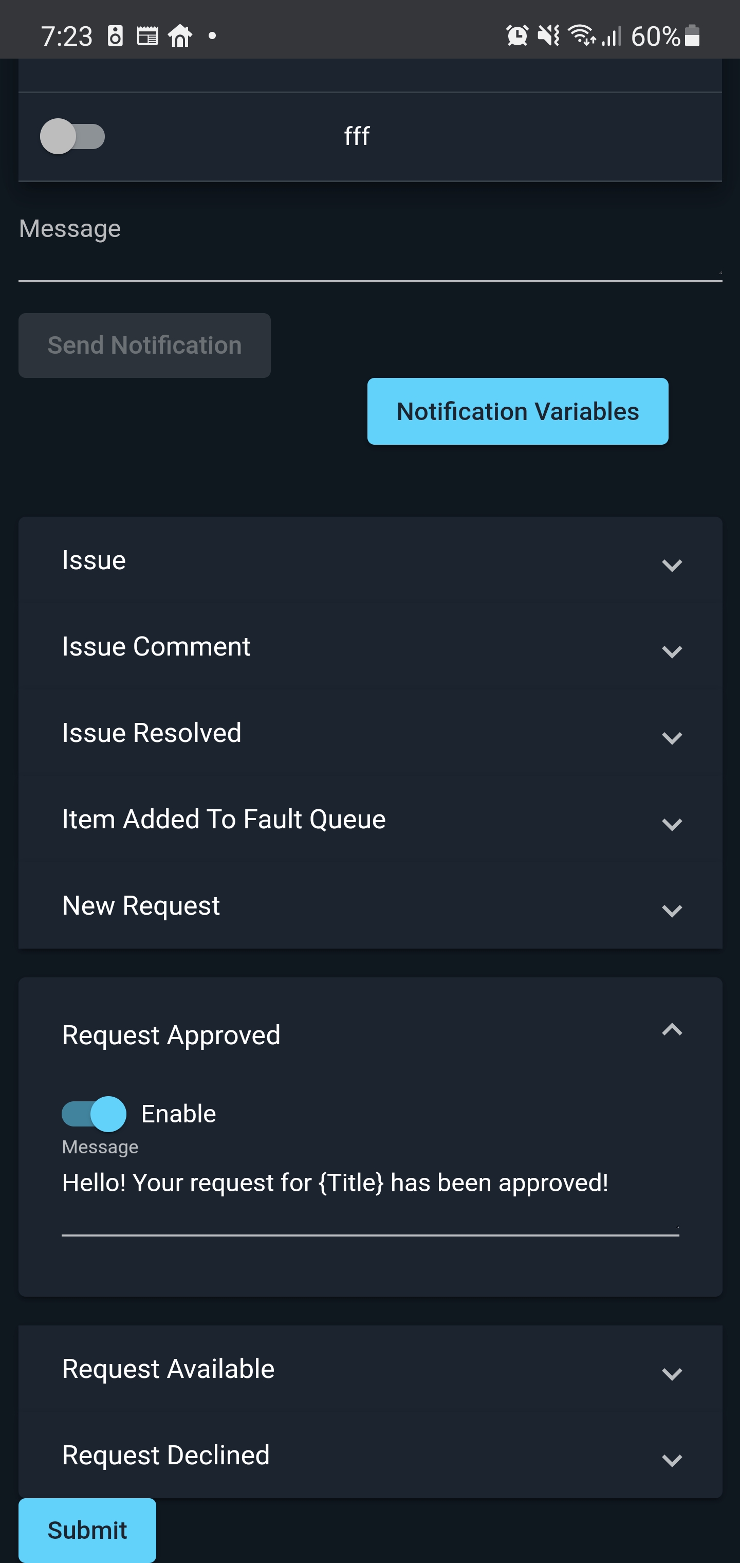 iphone notifications for automatic approvals need to be turned off · Issue #4209 · Ombi-app/Ombi ...