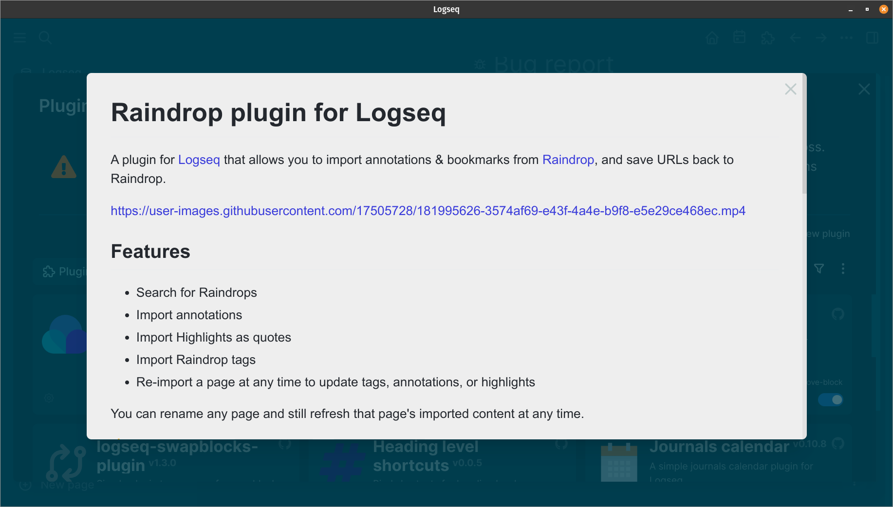 Dark theme doesn't apply when plugin pop-up is opened · Issue #8875 · logseq/logseq · GitHub
