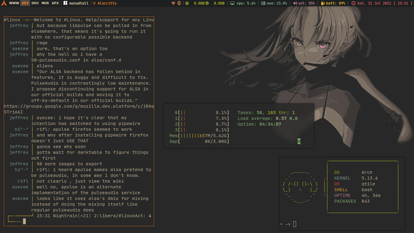 GitHub - imd6/dotfiles: My GNU/Linux configuration files