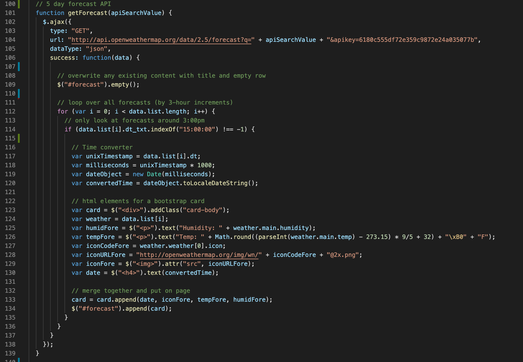 GitHub - CptSpooky/Weather-Dashboard: Weather Dashboard