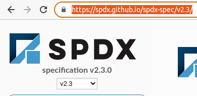 SPDX Spec URL points to 2.2.2 spec - should be 2.3 · Issue #803 · spdx/spdx-spec · GitHub