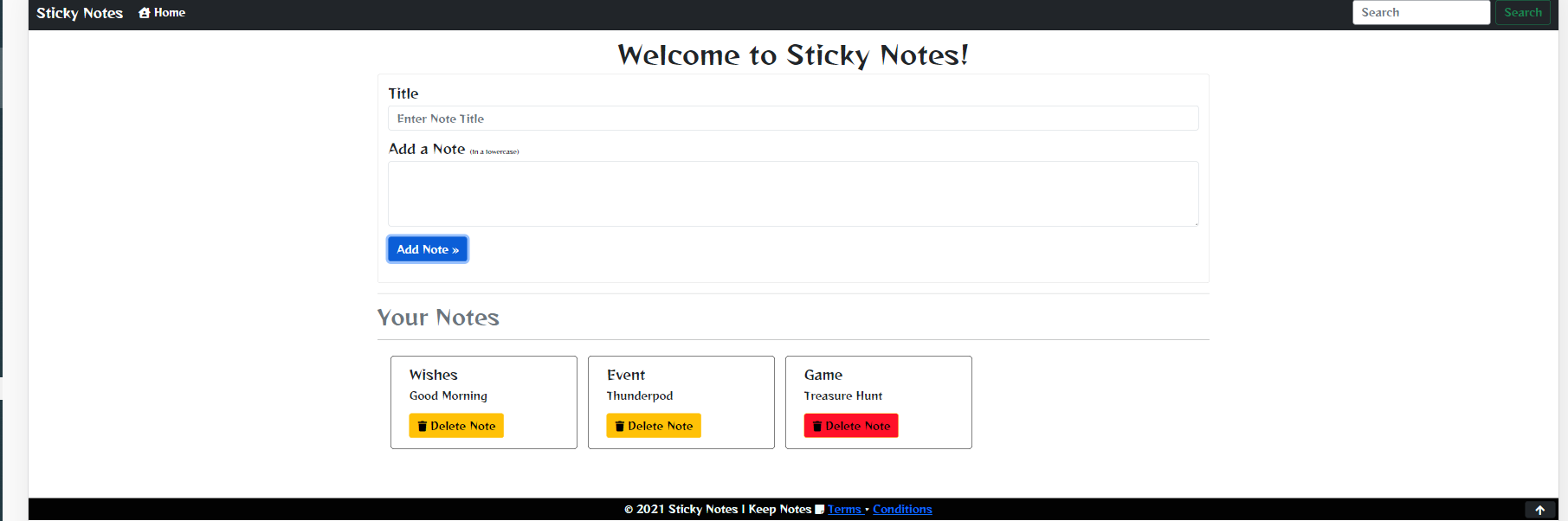 GitHub - Kartikey0205/My-Sticky-notes: The project we are building is ...