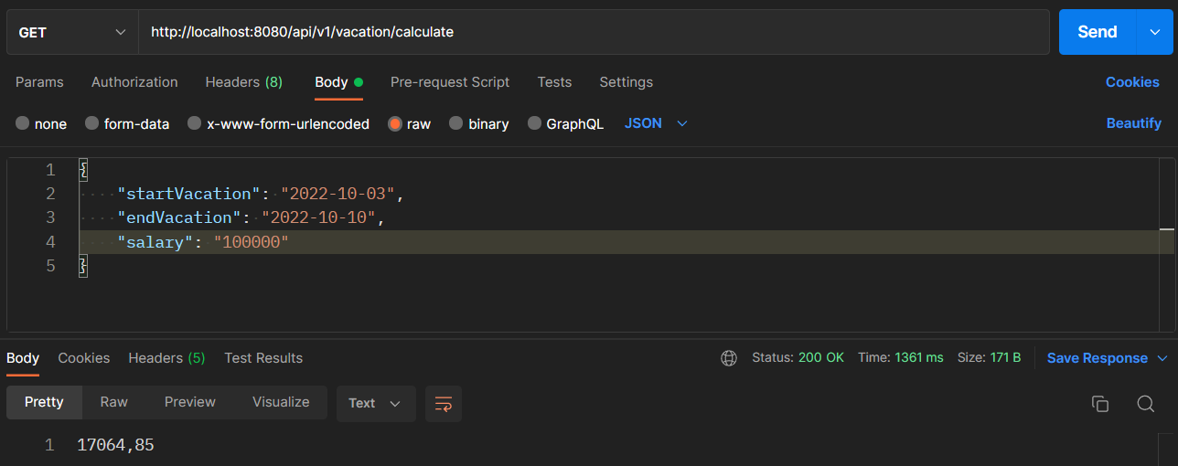 GitHub - 9caligula/VacationPayCalculator