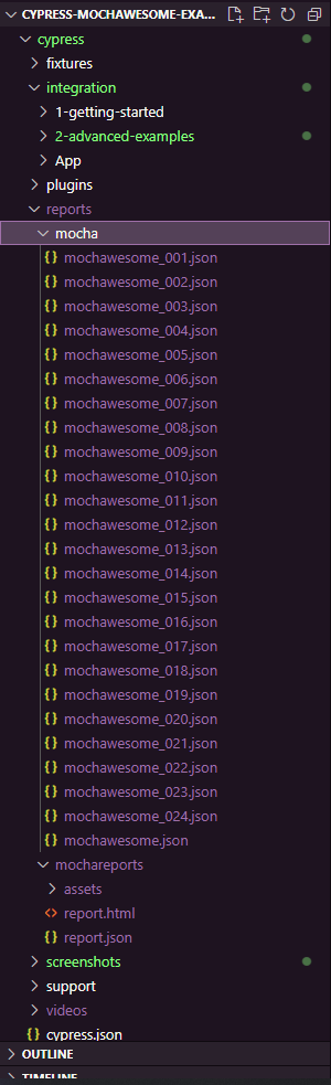 GitHub - jmeline/cypress-mochawesome-example: Learning Cypress and using Mochawesome