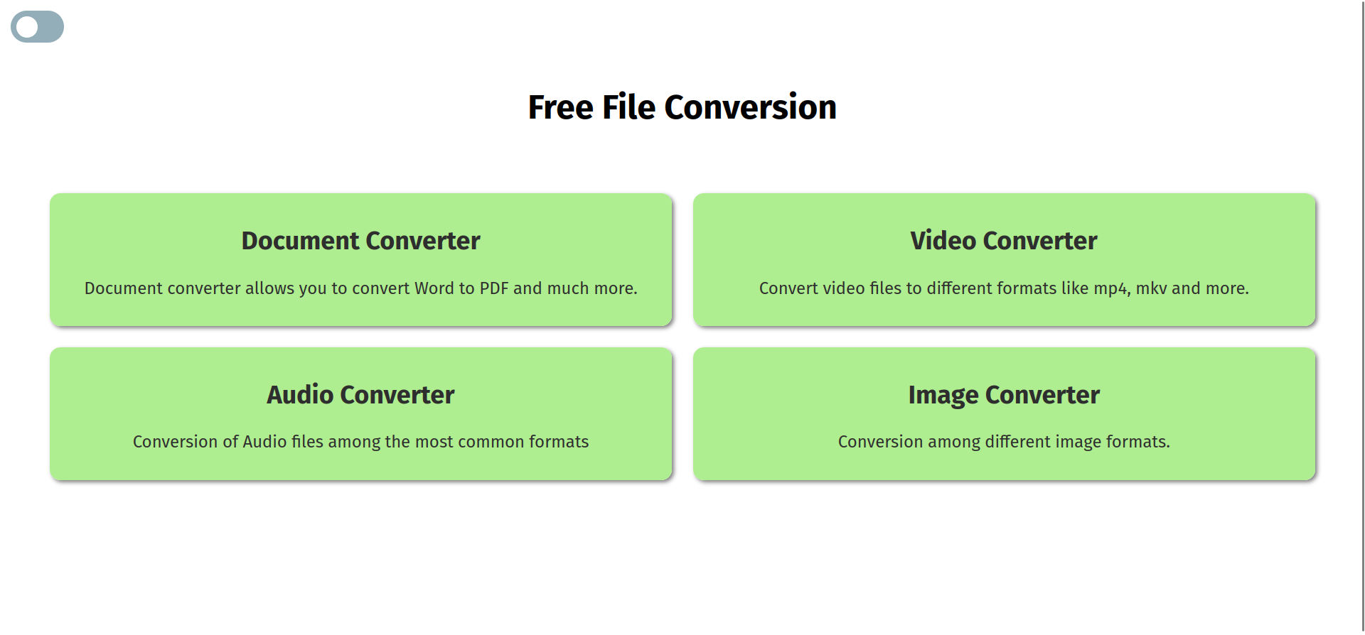 GitHub - aandrew-me/file-convert: Convert video, audio, image and other ...