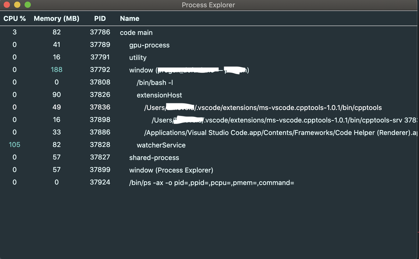After 1.50, Code Helper (Renderer) takes +100% CPU · Issue #108376 · microsoft/vscode · GitHub