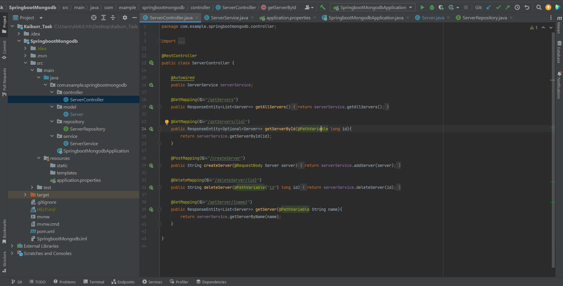 Github Amulya Coderjavarestapi Created A Java Rest Api Using