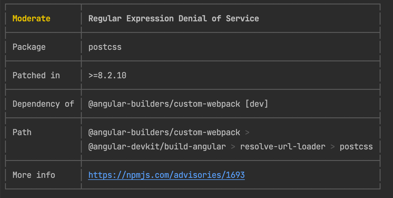 Build failing because npm audit need fix · Issue #14934 · jhipster/generator-jhipster · GitHub