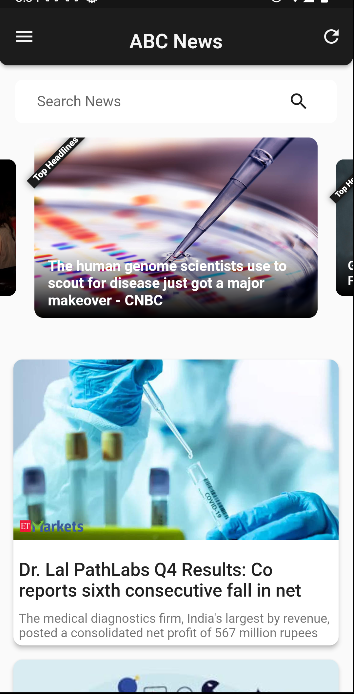 GitHub - theskysinha/ABCNews_app