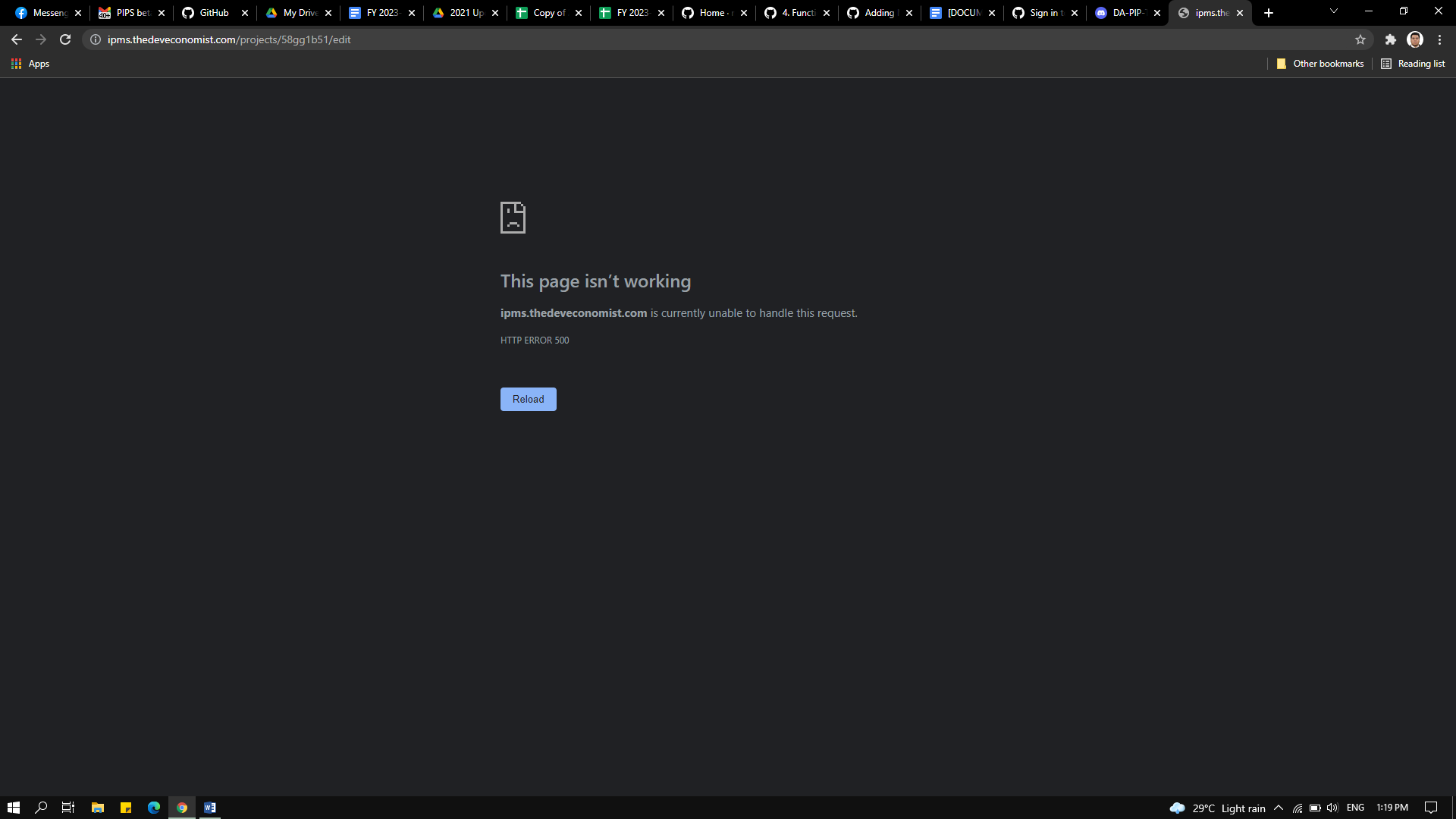 Tried editing an existing PAP.. · Issue #8 · mlab817/ipms · GitHub