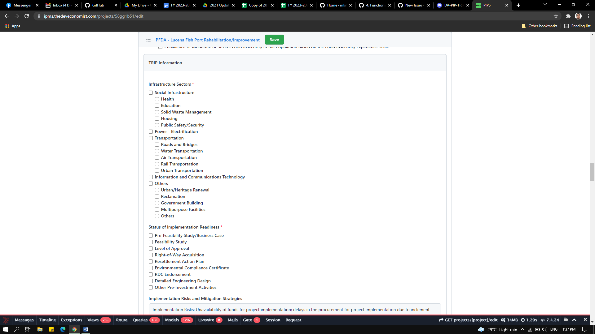 Tried editing an existing PAP.. · Issue #8 · mlab817/ipms · GitHub