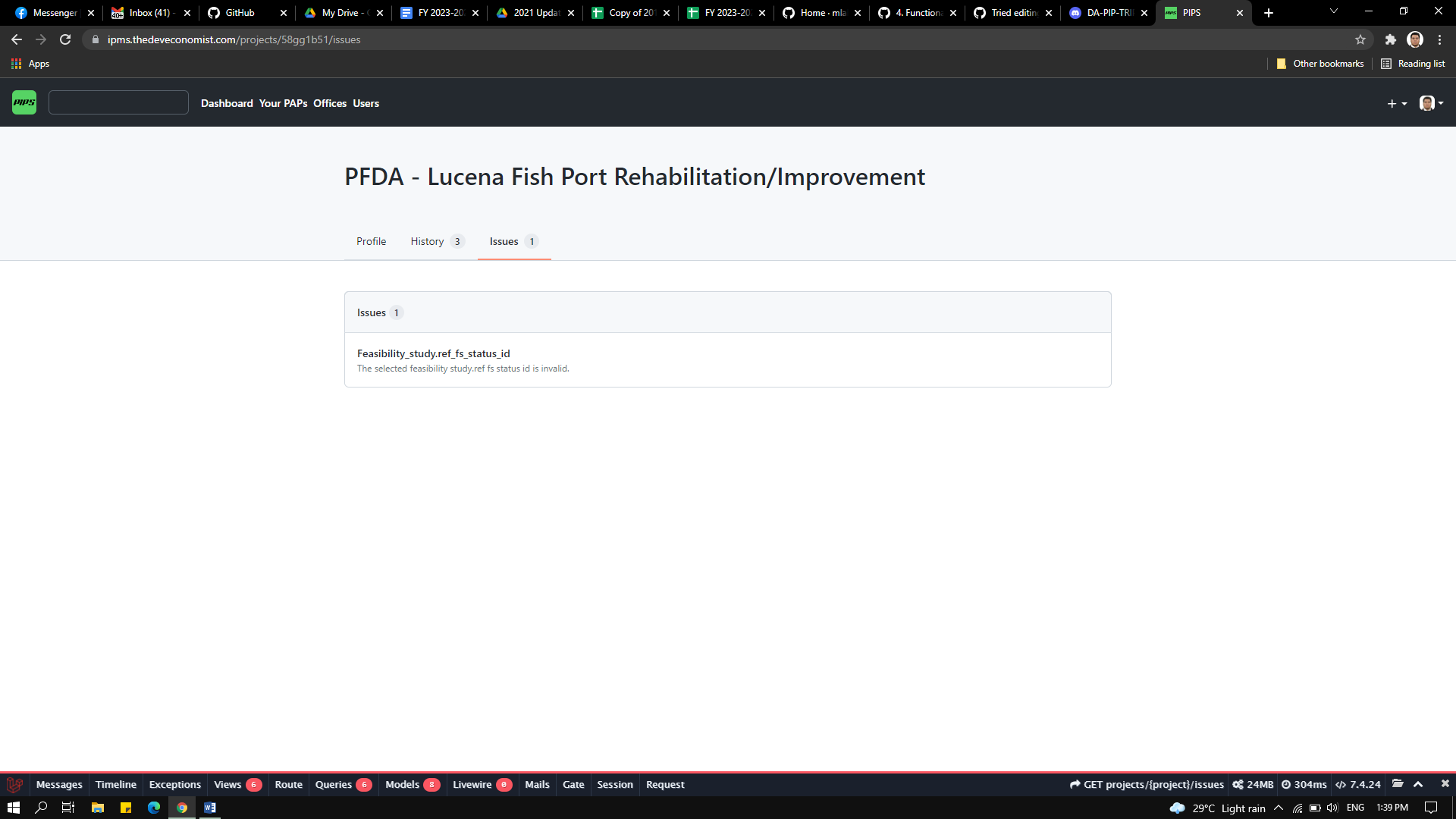 Tried editing an existing PAP.. · Issue #8 · mlab817/ipms · GitHub