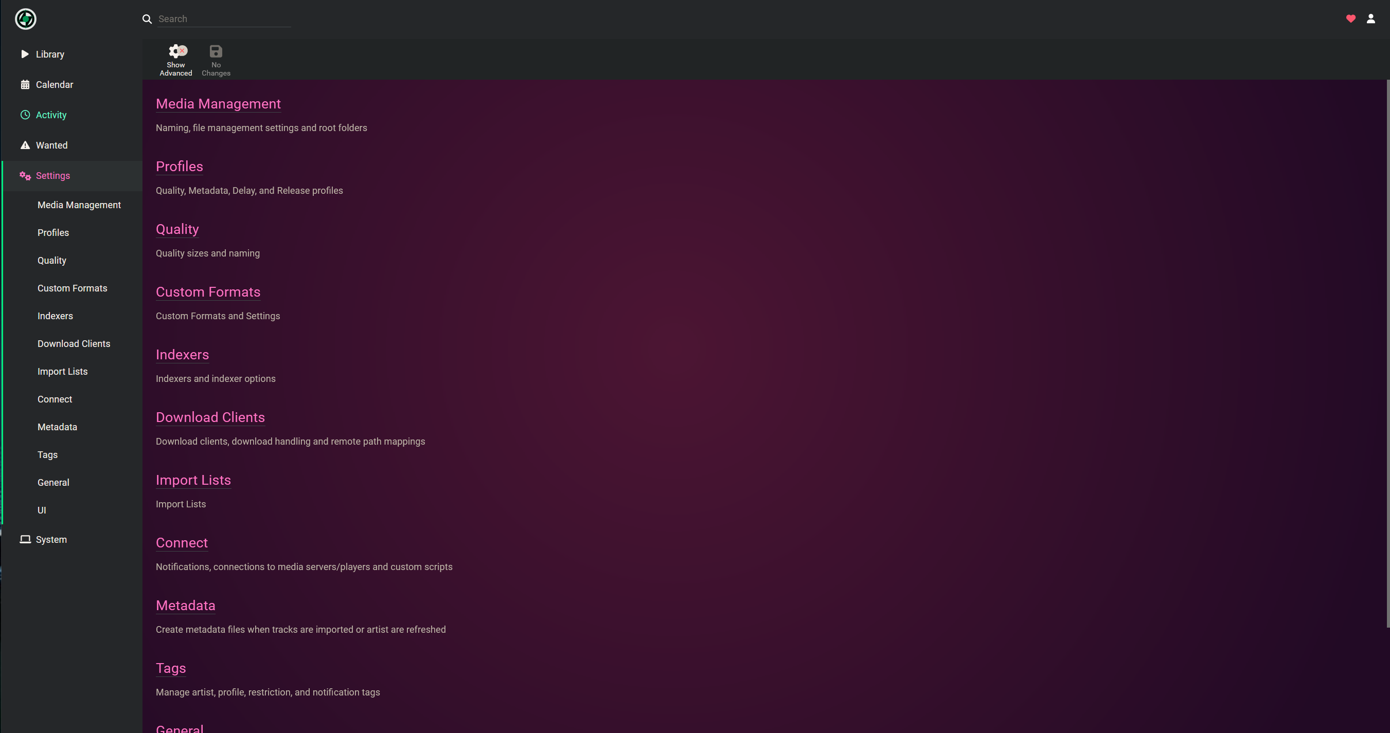 Sonarr, Lidarr, & Prowlarr Theme Issues · Issue #499 · themepark-dev/theme.park · GitHub