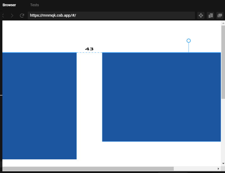 The SnapDigit style was wrong when setting zoom · Issue #380 · daybrush/moveable · GitHub