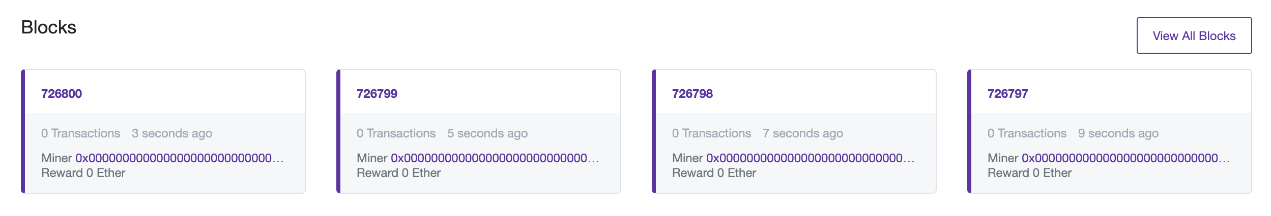 new Blocks always display Miner 0x0000...address,how to display validator address? · Issue #6141 ...
