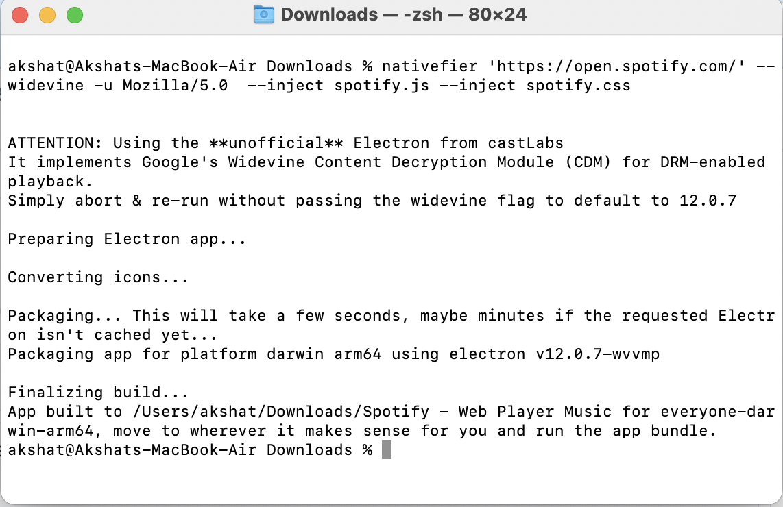 Spotify Browser not supported · Issue #1195 · nativefier/nativefier · GitHub
