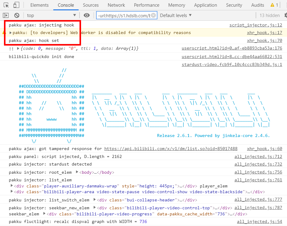 弹幕列表装填失败 chrome pakku都已为最新版本 · Issue #102 · xmcp/pakku.js · GitHub