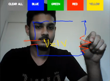 GitHub - PratikLomte/AirWritingRecognition