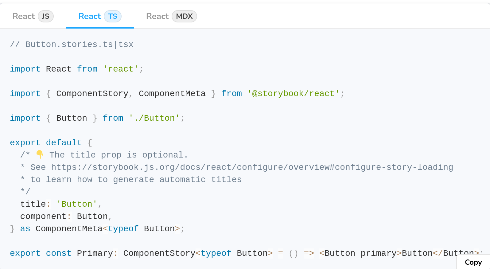 Update Storybook story format to use new typings (as of 6.4) · Issue #2961 · Royal-Navy/design ...
