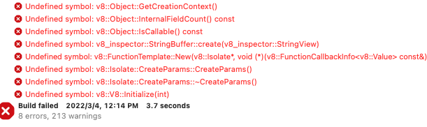 V8 static library compiling error · Issue #10521 · cocos/cocos-engine · GitHub