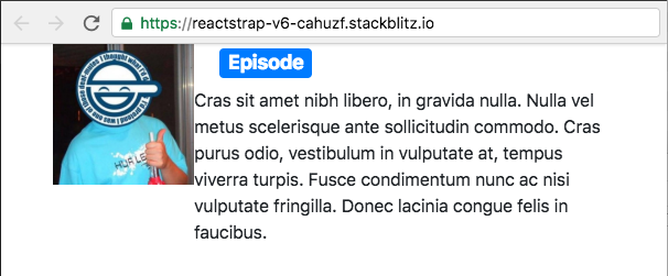 No control over Media thumbnail size · Issue #1000 · reactstrap/reactstrap · GitHub