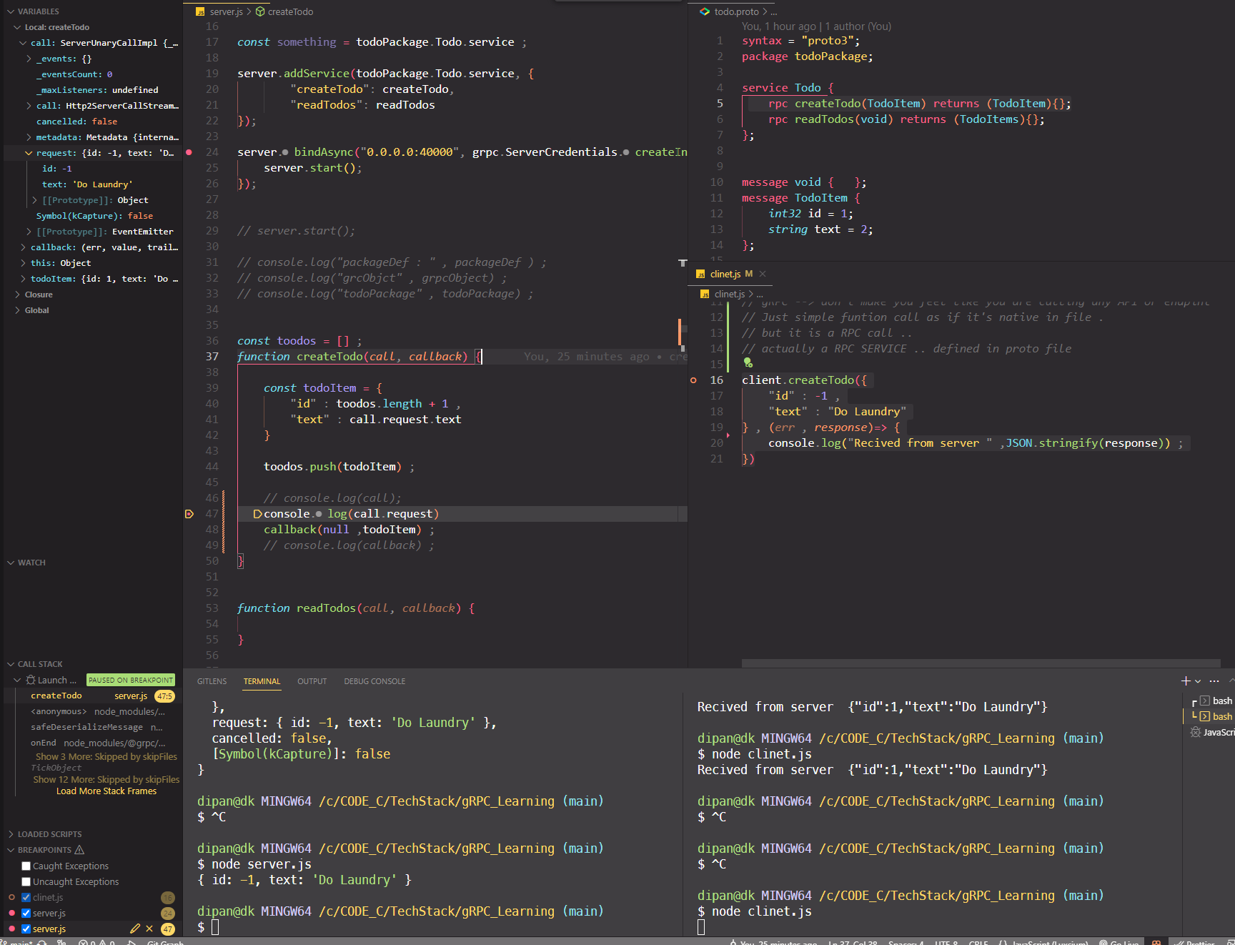 GitHub - Dipankar-Kumar-Singh/gRPC_Learning