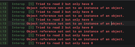 Interop error spam · Issue #2939 · Facepunch/sbox-issues · GitHub