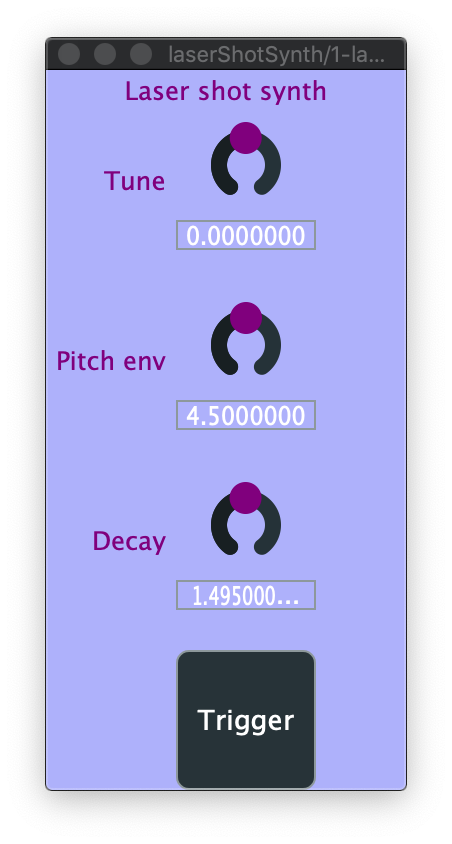 GitHub - julianksdj/laserShotSynth: Synth that generates kind of laser ...