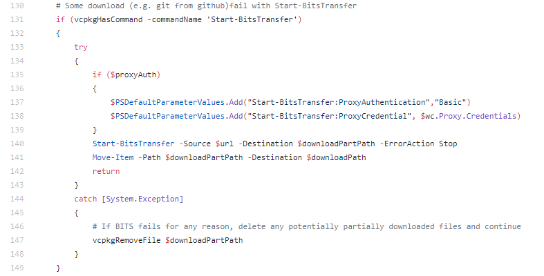 Bootstrap Stuck · Issue 2321 · Microsoftvcpkg · Github