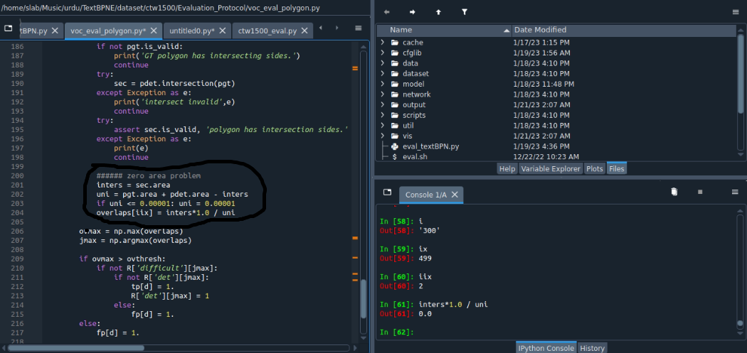 Error during evaluation · Issue #6 · GXYM/TextBPN · GitHub