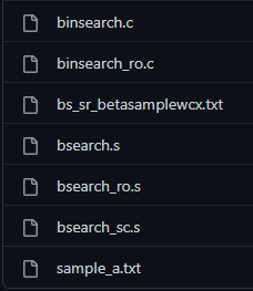 GitHub - camarenaS100/binarysearch_riscV: Compilation of Binary Search algorithm in rosettacode
