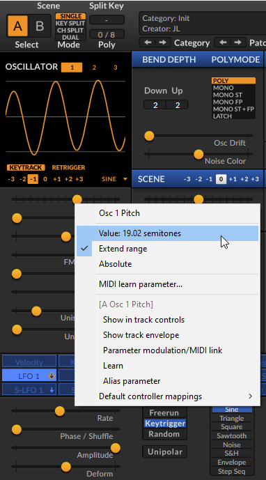 Sub/Harmonic pitch offset units for Sine oscillators · Issue #2051 · surge-synthesizer/surge ...