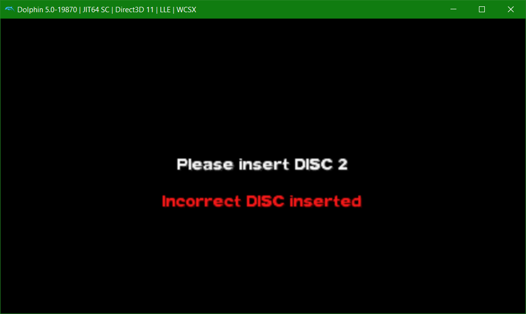 Swap CD (Disc Swap) not working on WiiSX Beta 4.0 · Issue #34 · emukidid/pcsxgc · GitHub