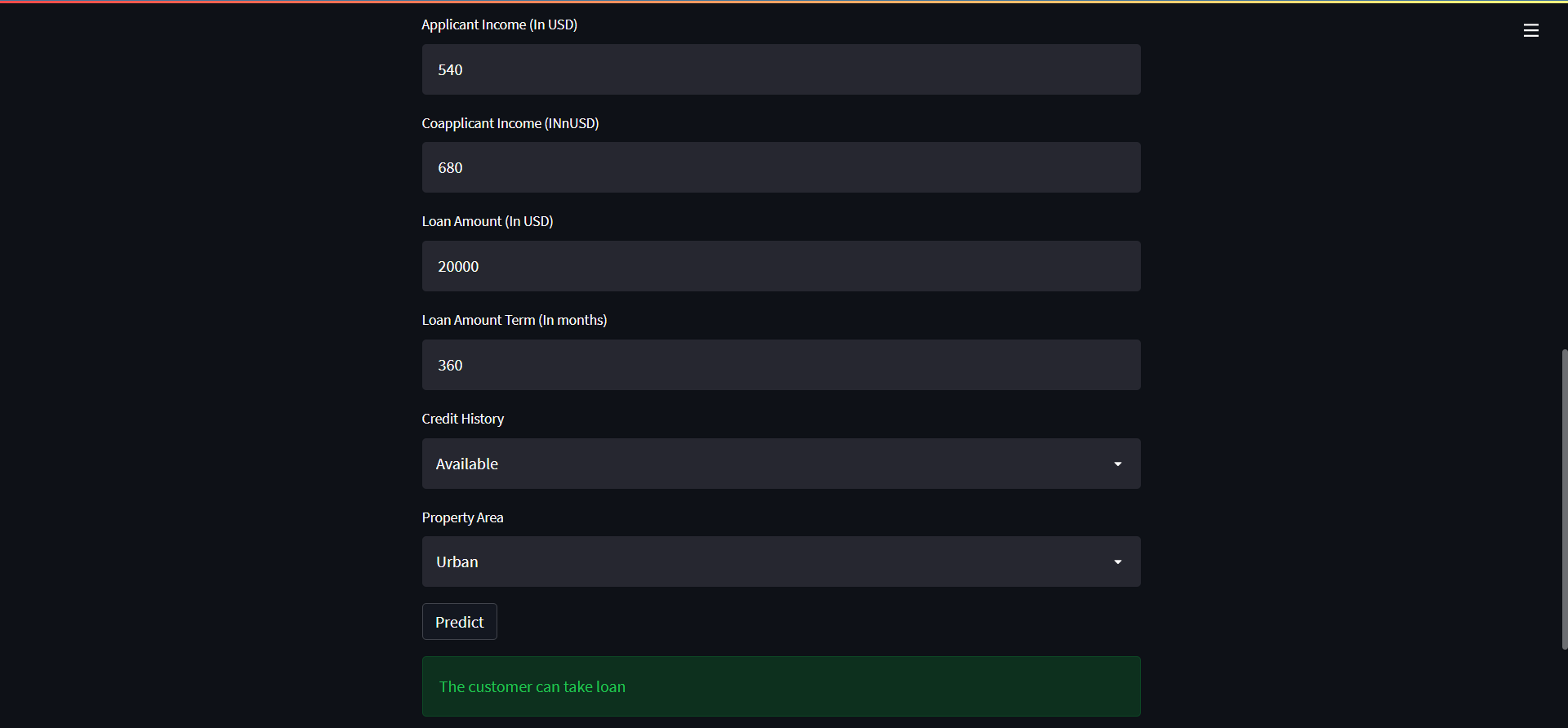 GitHub - sandy252/LoanPredictingApp: A web app which checks eligibility for taking home loans