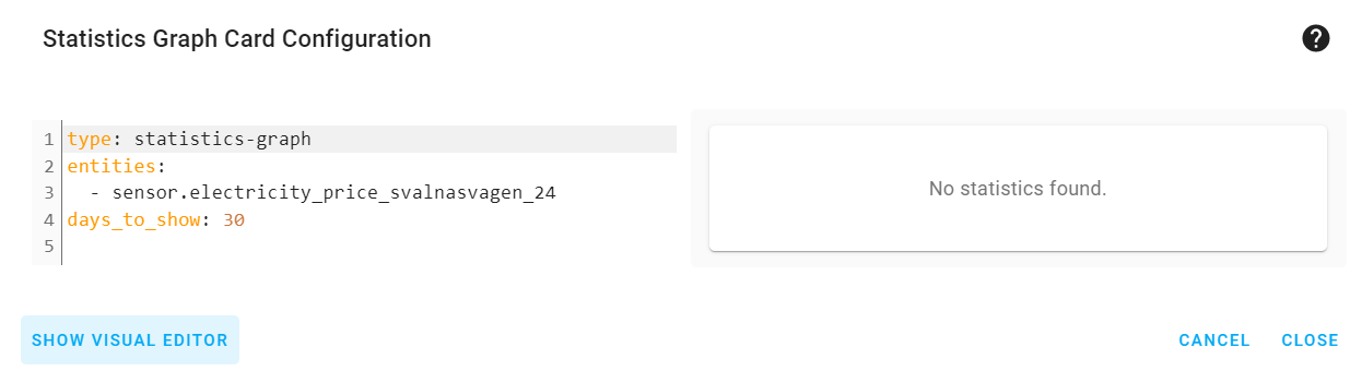Statistics card not working with sensor from Tibber integration · Issue #62818 · home-assistant ...
